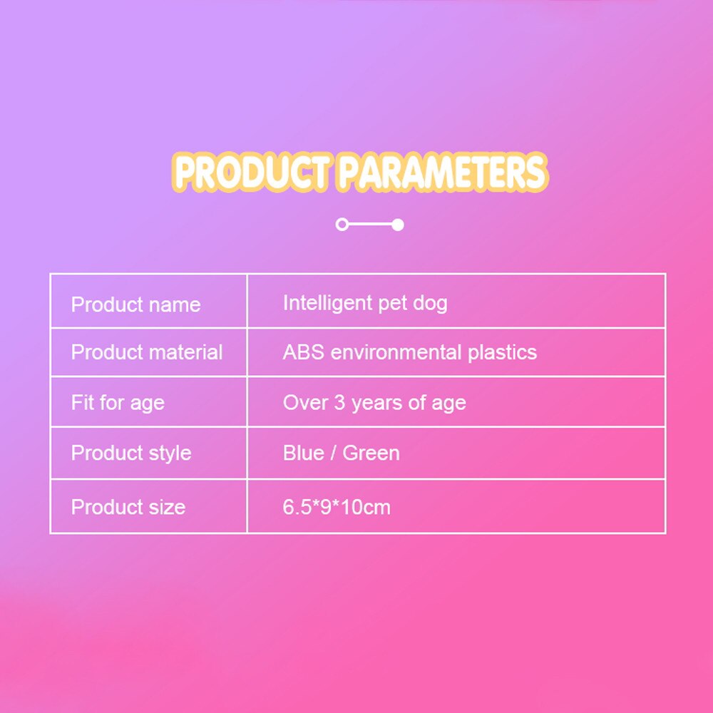 Adorable Interactive Smart Puppy Robotic Dog LED E... – Grandado