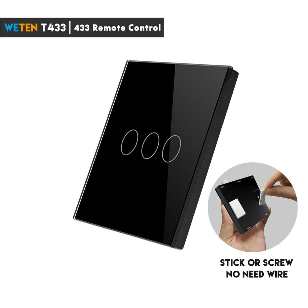 Smart Wifi Schakelaar Touch Light Switch App 433 R... – Vicedeal