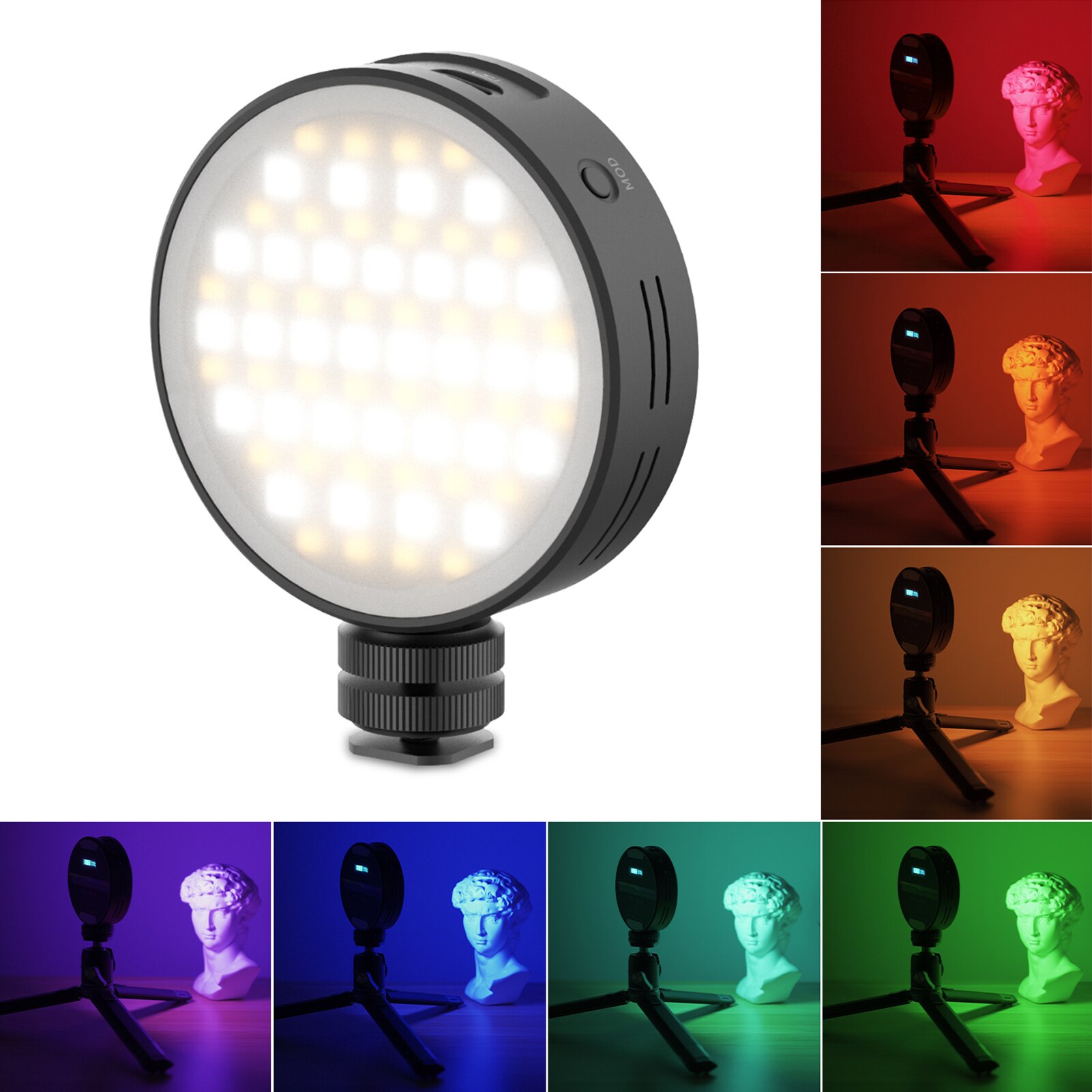 Ulanzi R66 Mini Rgb Led Video Light 2500K-9000K Di... – Grandado