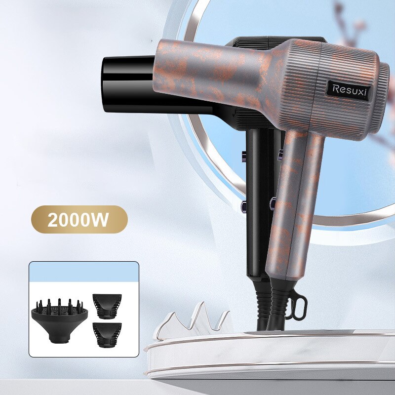 Professionele Föhn Borstel 2000W Negatieve Ionisch... – Grandado