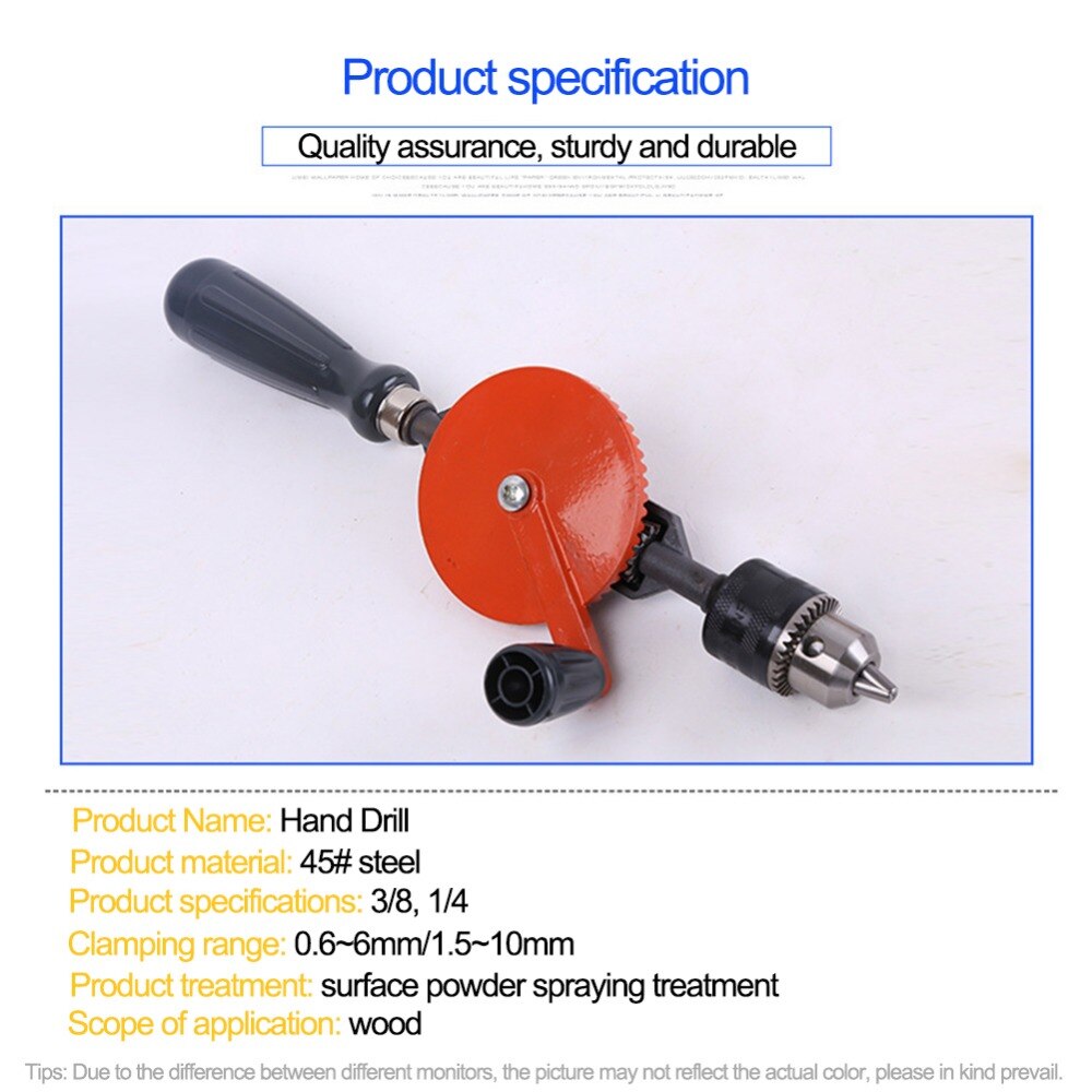 1.5~10mm DIY Hand Crank Wood Drill Model Micro Woo... – Grandado