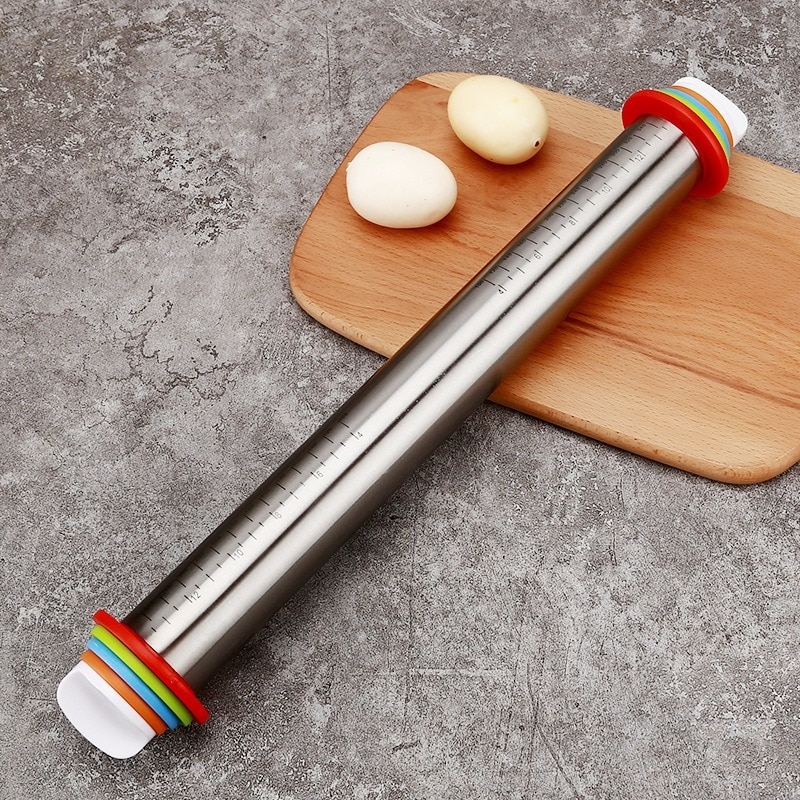 Verstelbare Rvs Deegroller Deeg Mat Deeg Roller 4 ... – Grandado