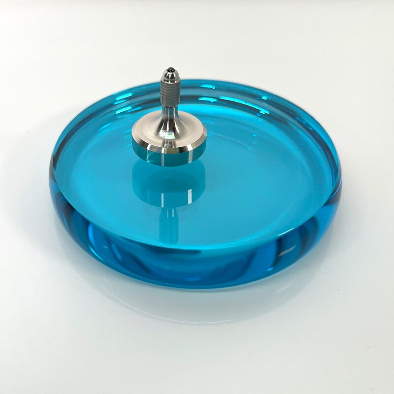 Crystal Gyro Plate Crystal Smooth Tray Double-Side... – Grandado