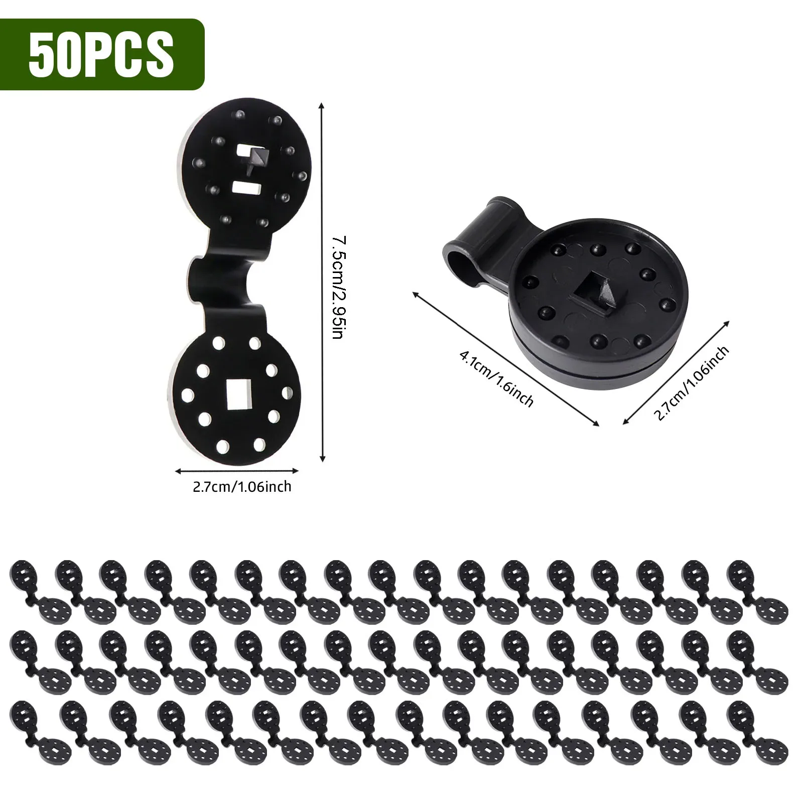 10/20/50100pcs Awning Plastic Clips Outdoor Shade ... – Vicedeal