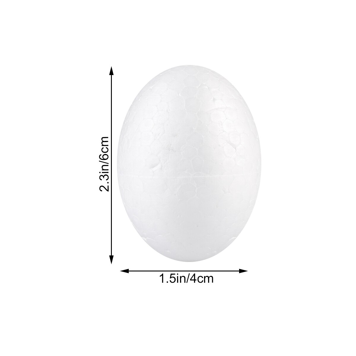 50pcs 6cm Durafoam Eggs Styrofoam DIY Easter Egg C... – Vicedeal