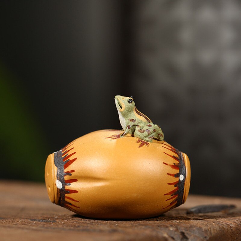 1PCS Yixing Purple Clay Tea Pet Lotus Root Festiva... – Vicedeal