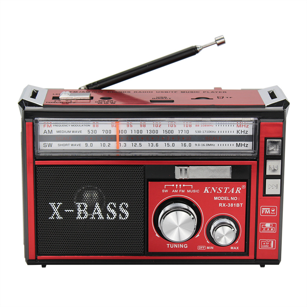 Rx-381bt Triple-band Radio Vintage Portable Plug-i... – Vicedeal