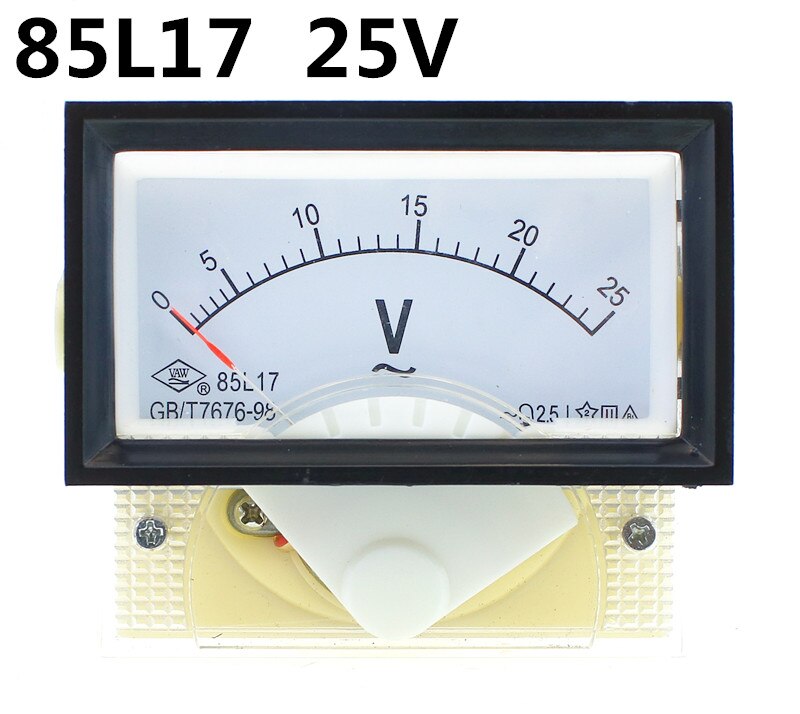 85L17 AC 25V 70*40mm Rectangle Analog Volt Voltage... – Grandado