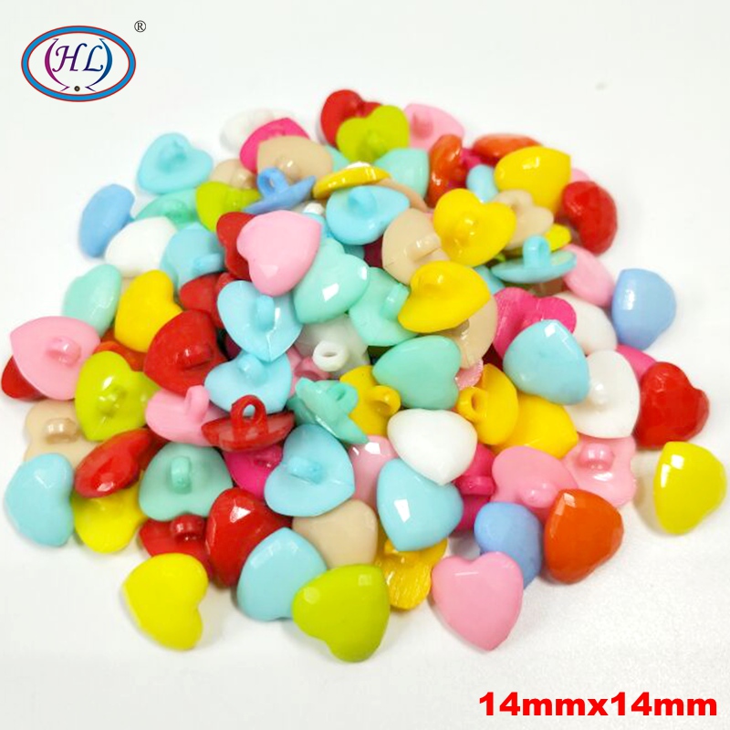 Hl 14mm 50/100 mix kleur schacht hart plastic knop... – Grandado
