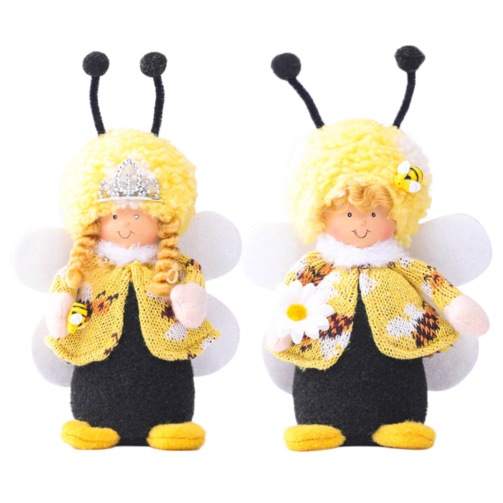 Knitted Wool Bee Festival Decoration Ornaments Bee... – Grandado