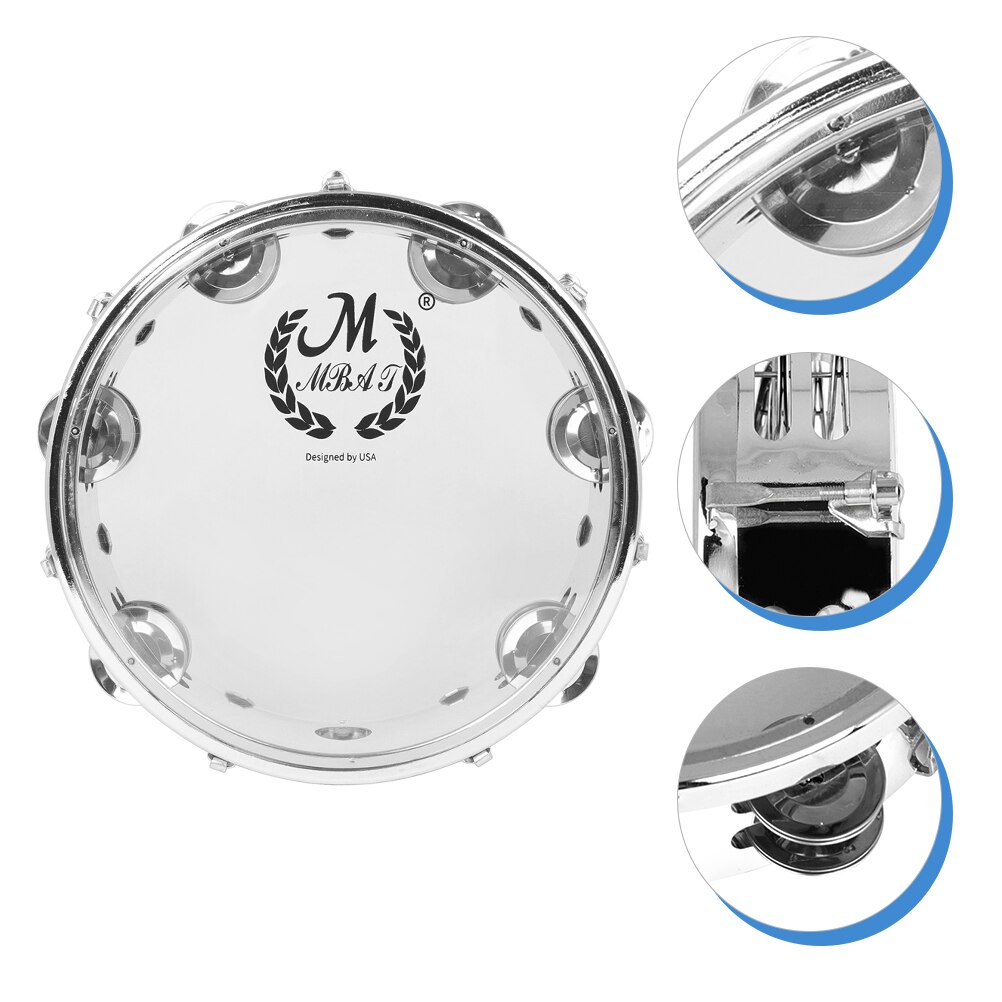 1Set Bell Drum Percussie Hand Drum Percussie Instr... – Grandado