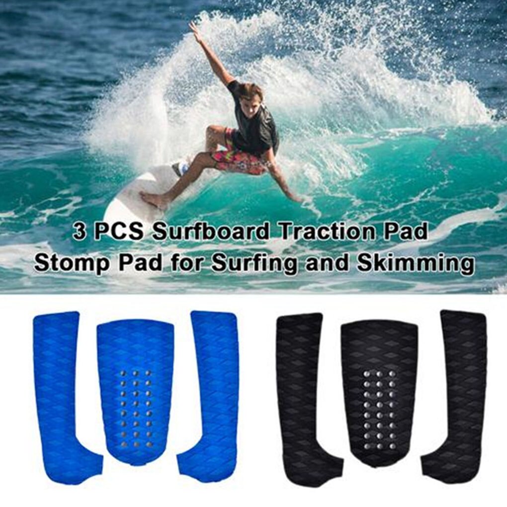 3pcs/set Surfboard Traction Pads Surf Pads EVA Foa... – Grandado