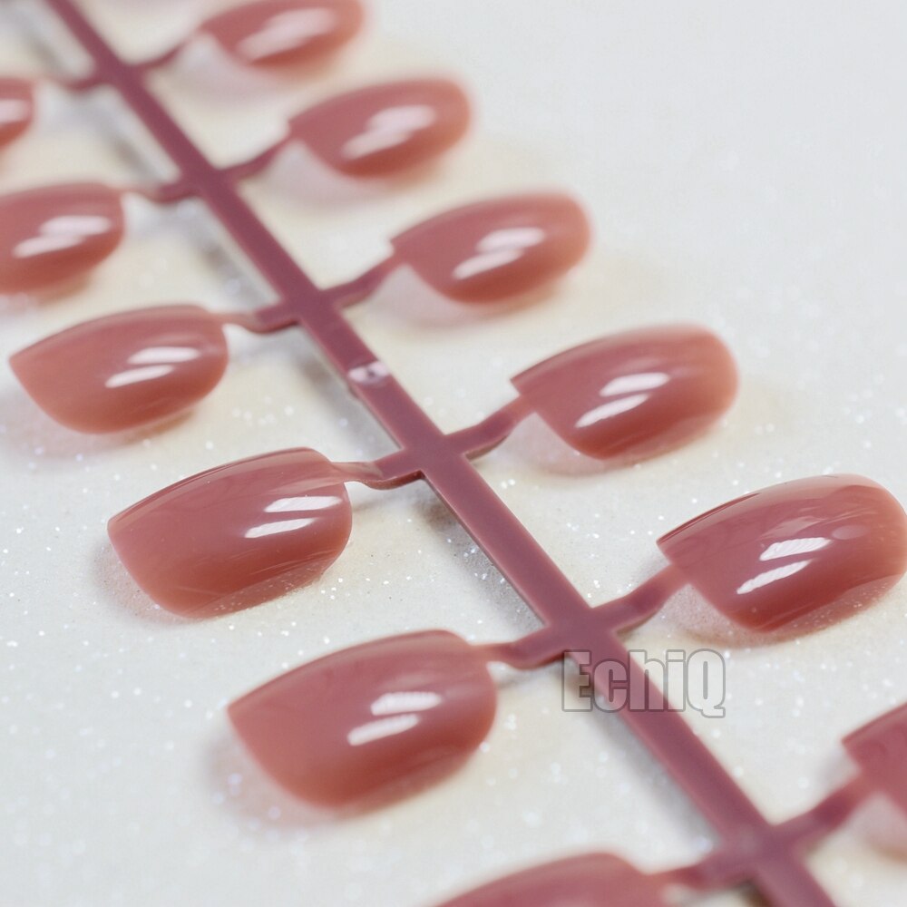 Small Pink Press On Nails Extra Short Carnival Can... – Grandado