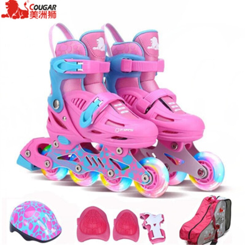 Children's skates full set 8 rounds full flash... – Grandado