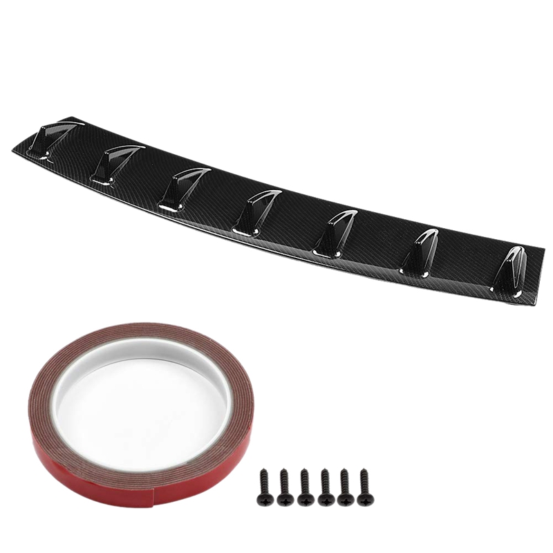 Shark Fin Diffuser, Universal Carbon Fibre Car Rea... – Grandado