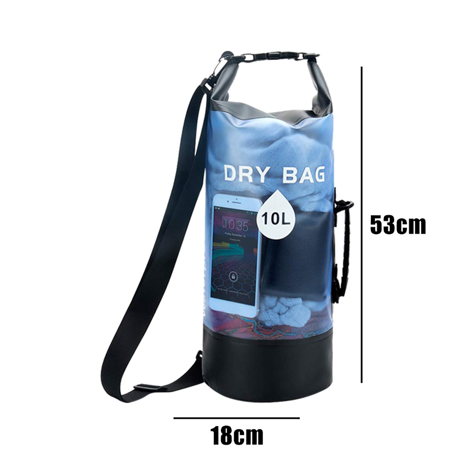 Waterdichte Droge Zak, 10L 20L Lichtgewicht Dry Sa... – Grandado