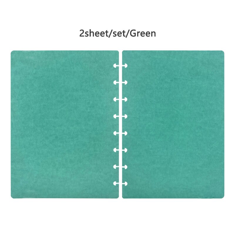 2 Vel Kleur A5 Discbound Binding Cover Paddestoel ... – Grandado