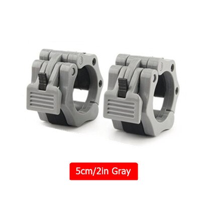 2PC 1/2in Spinlock Barbell Collars Quick Release B... – Grandado