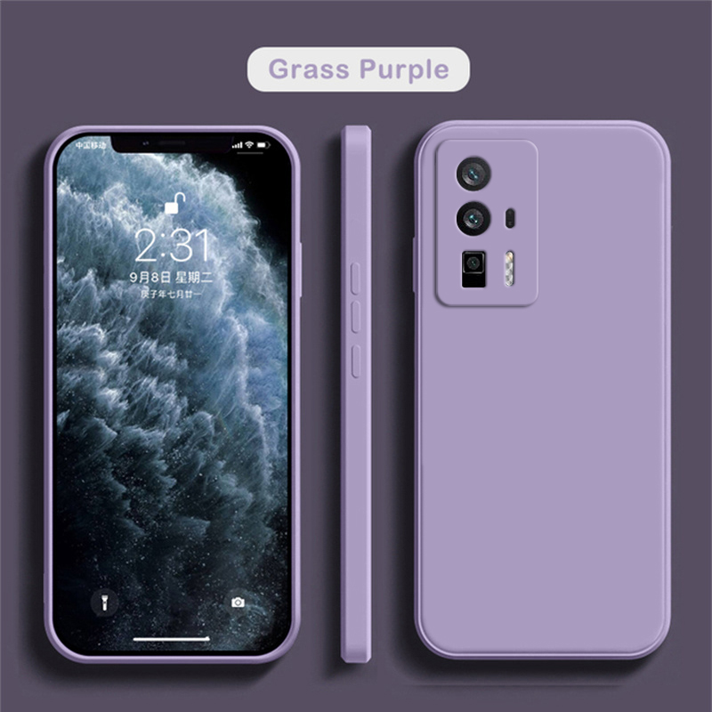 Poco F6 F5 Pro Case Liquid Silicone Camera Lens Pr... – Grandado