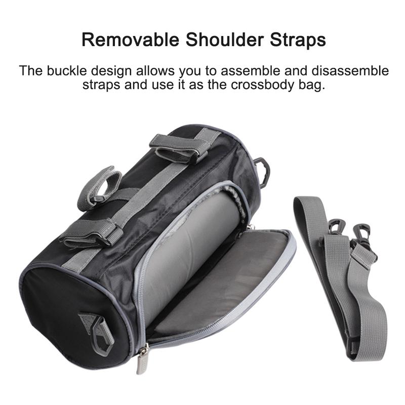 Motorcycle Front Handlebar Storage Bag Items Conta... – Vicedeal