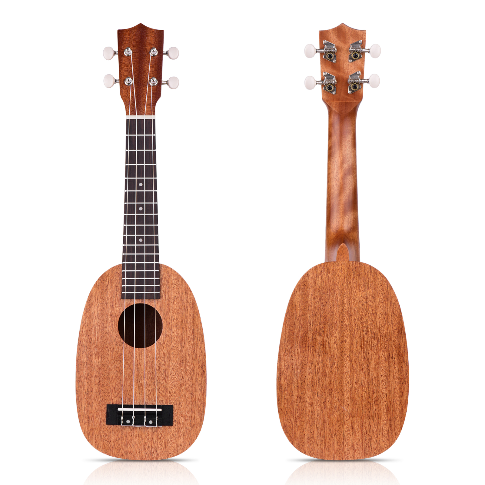 ammoon 23 Inch Pineapple Shaped Ukulele Kit 4 Stri... – Vicedeal