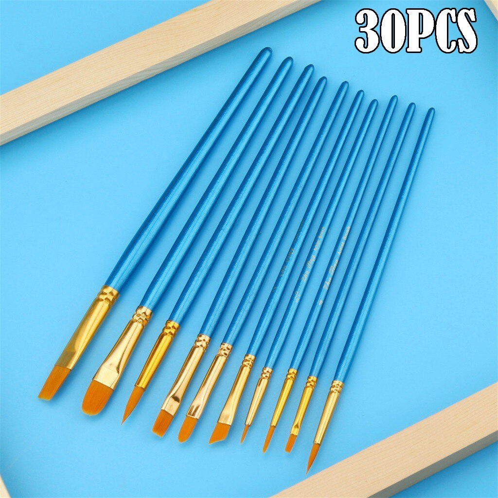 Kunst liefert Malen Pinsel Nylon Haar Pinsel Acryl... – Grandado