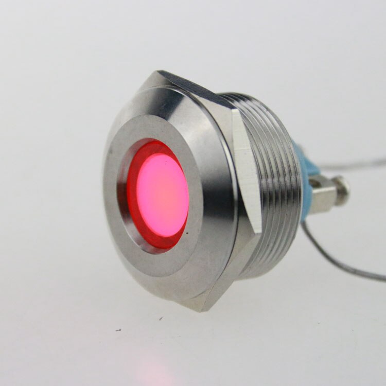 10 PCS LED 25 mm light is multiple color metal lam... – Vicedeal