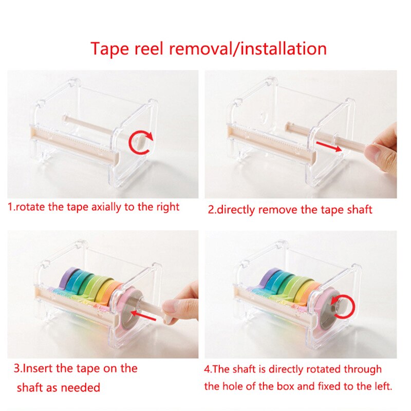 Functional Masking Colored Tape Cutter Tape Storag... – Vicedeal