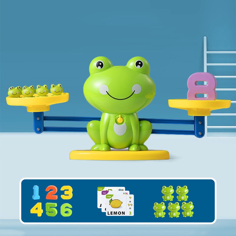 Children Early Education Scale Frog Addition Subtr... – Grandado