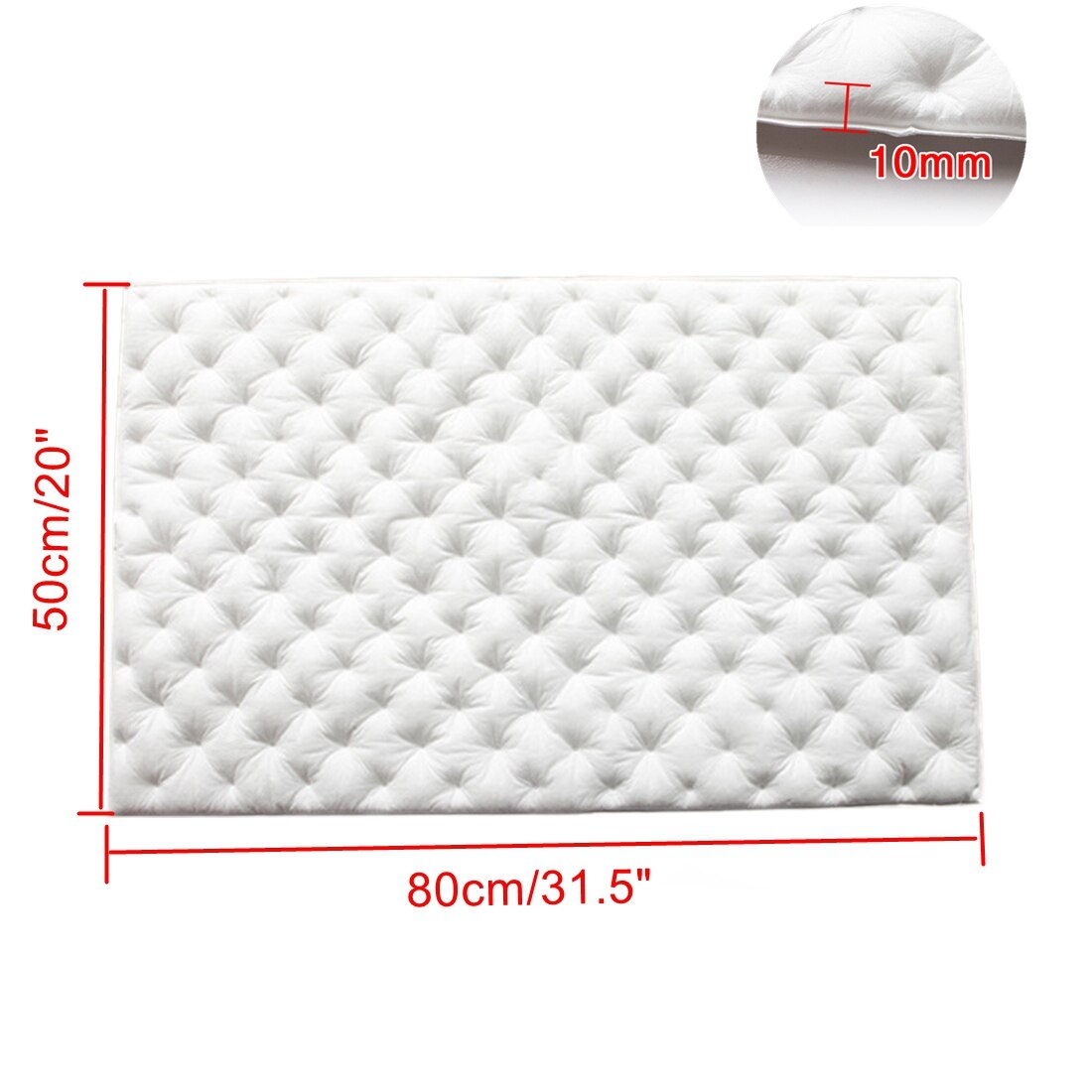 Uxcell 80cm/31.5 " * 50cm/20 " 4.3sq. ft... – Grandado