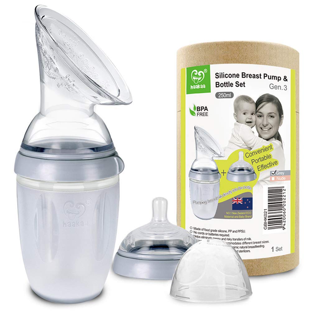 Haakaa Gen 3 Manual Breastpump & Bottle 8oz/250ml ... – Grandado