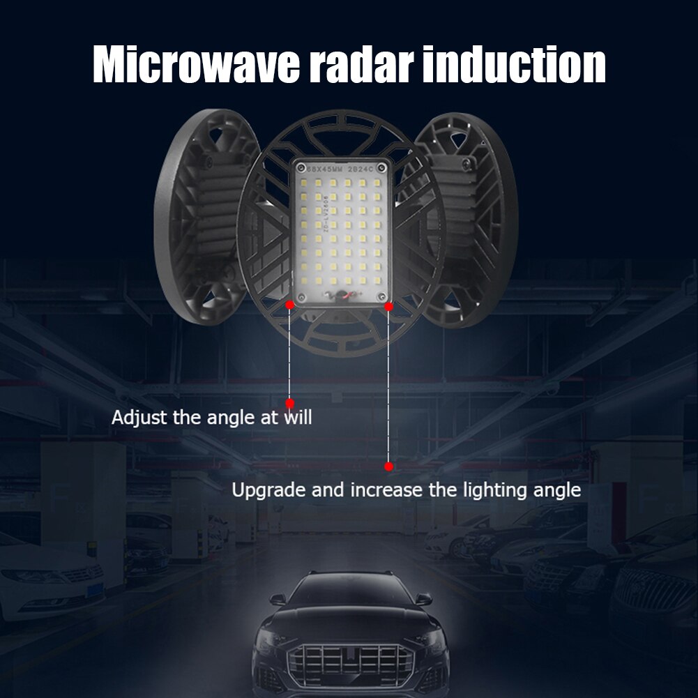 E26 E27 144 LED Garage Lamp 80W Warehouse Factory ... – Grandado