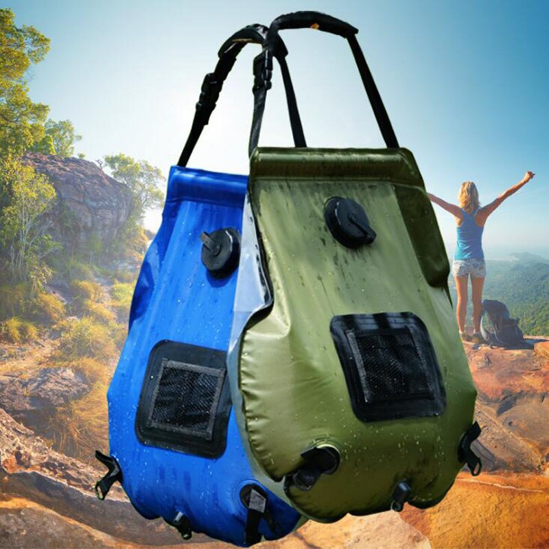 20L Water bag Camping Ultralight Shower bag PVC Fo... – Vicedeal