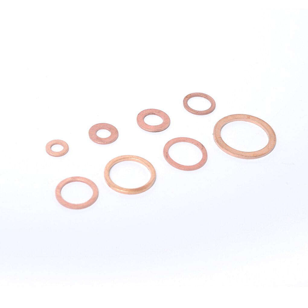 80Pcs Copper Sealing Solid Gasket Washer Sump Plug... – Grandado
