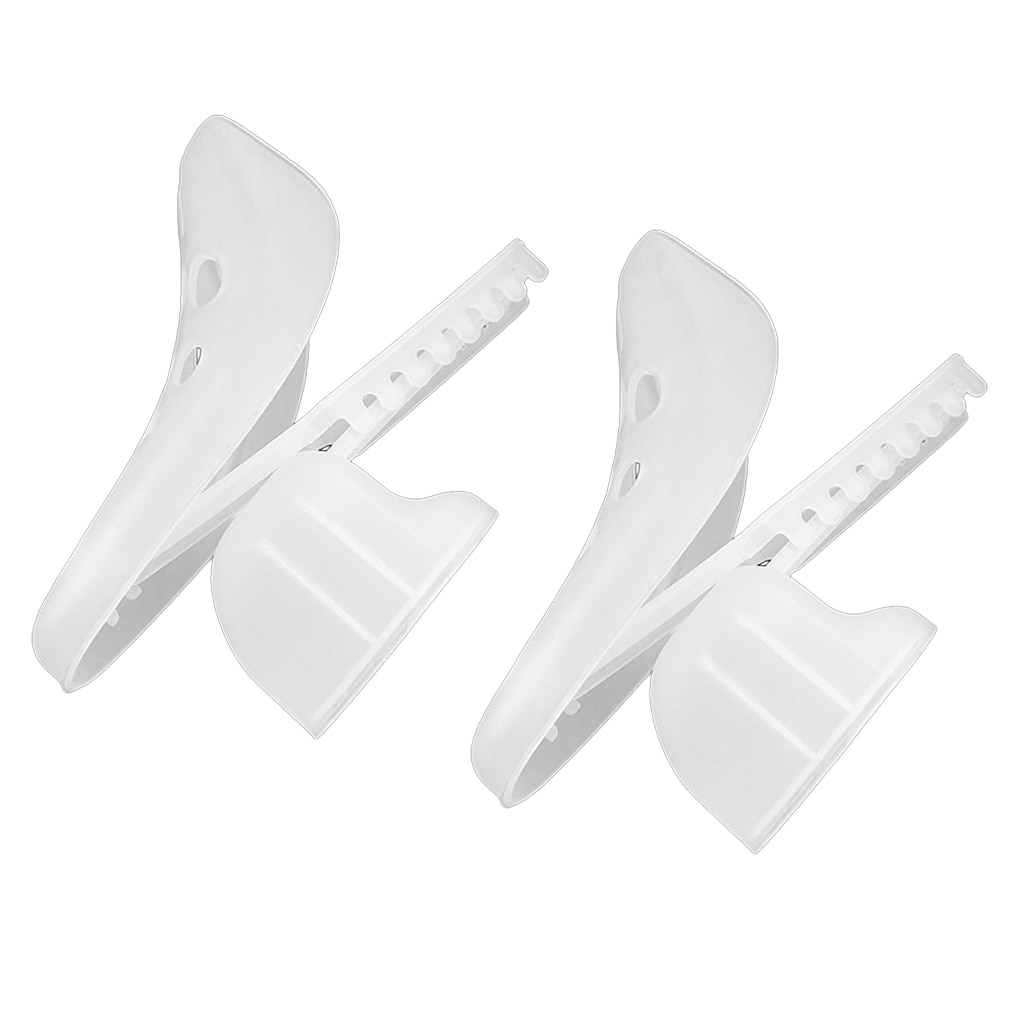2 Pcs Plastic Mini Shoe Tree Adjustable Stretcher ... – Vicedeal
