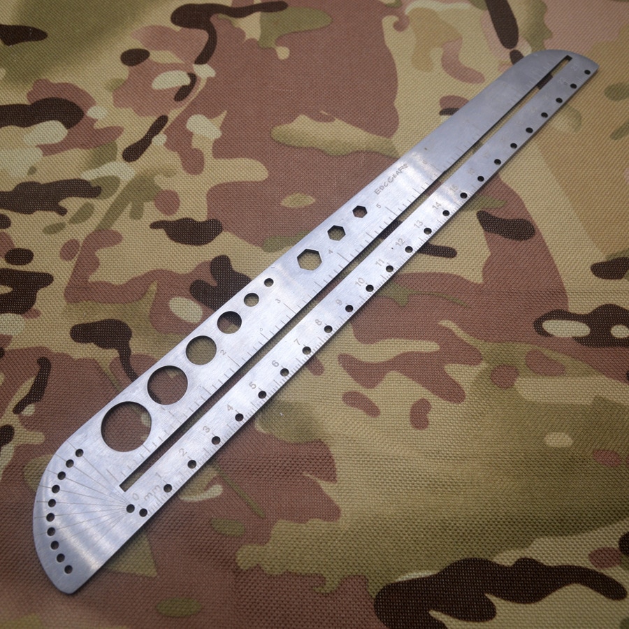 Multifunction Ruler Stainless Steel Compasses Prot... – Vicedeal