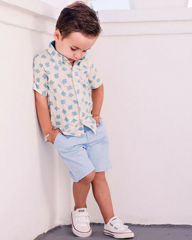 Toddler Kids Baby Boys Gentleman Clothes Shirt Top... – Grandado