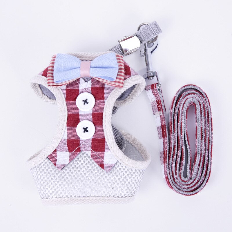 YICHONG Outdoor Cat Walking Rope Pet Bowknot Vest ... – Vicedeal
