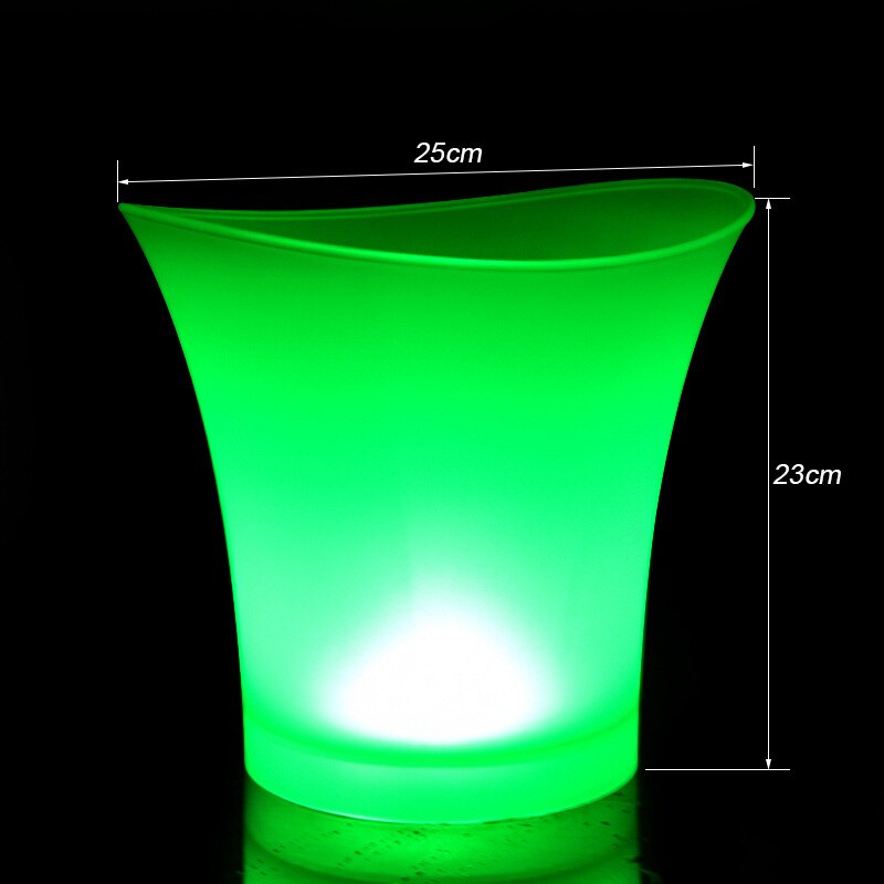 Colorful LED Ice Bucket 5L Large Capacity Wine Coo... – Vicedeal