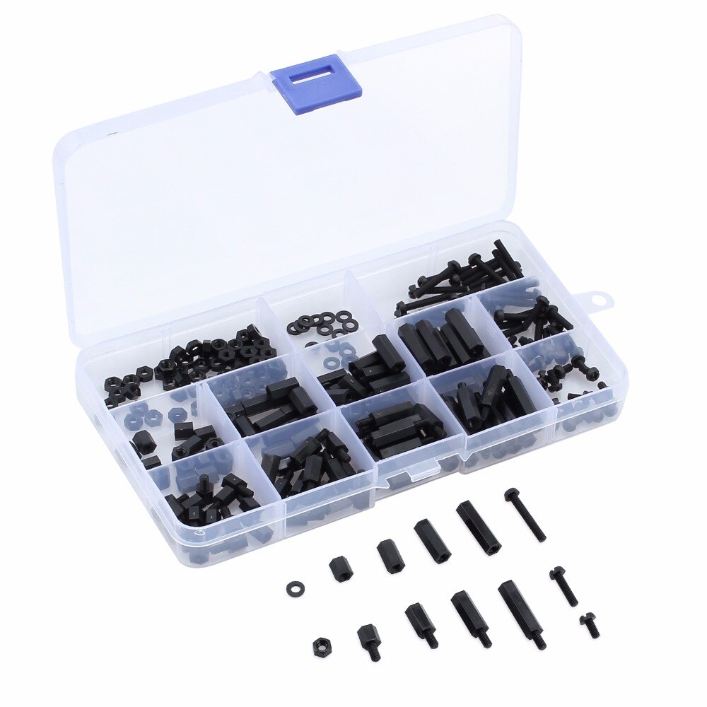 Neoteck 260 pcs Standoff Plastic Moer Assortiment ... – Vicedeal