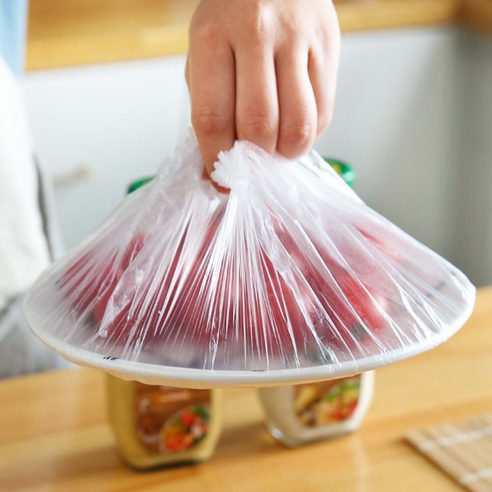 100Pcs Cling Film Food Plastic Wrap Dispenser Wrap... – Grandado