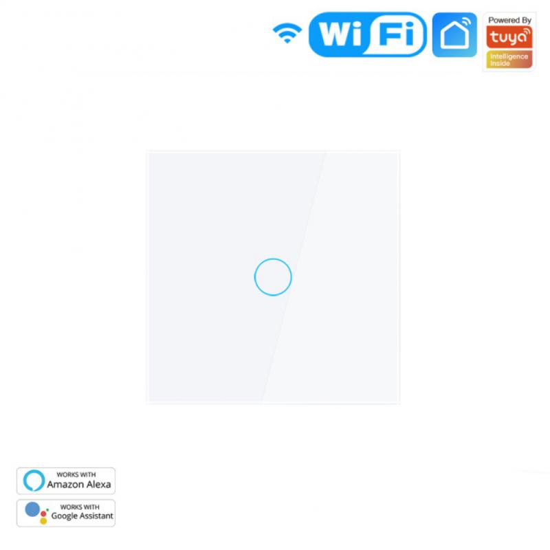 Tuya EU Wifi Smart Wall Light Switch With Luxury G... – Grandado
