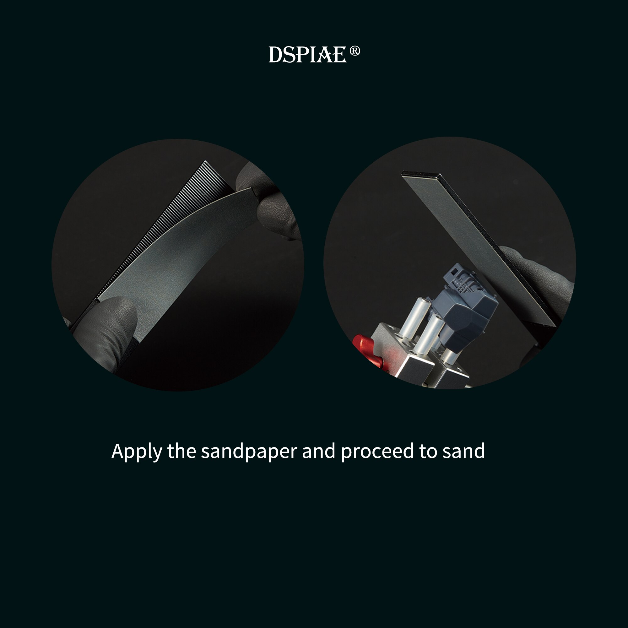 DSPIAE CERBERUS Aluminum Alloy Sanding Board PRO – Vicedeal