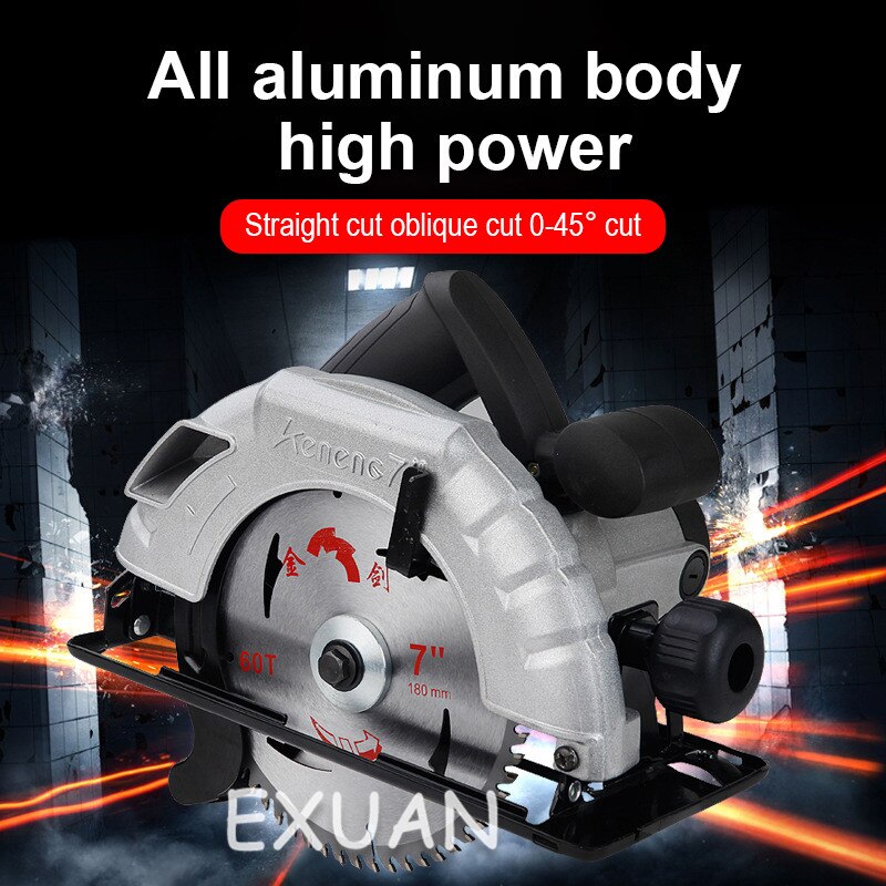 Electric circular saw 7-inch electric saws wood cu... – Grandado