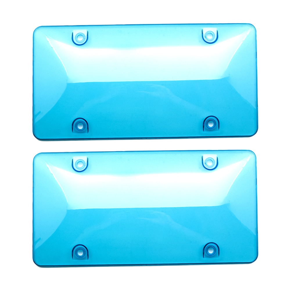 1 paar Kennzeichen Rahmen Kunststoff Kennzeichen R... – Vicedeal