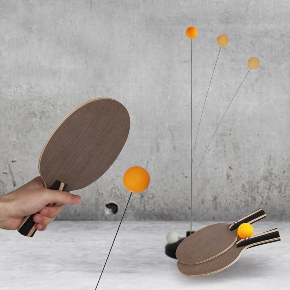 1 Set Table Tennis Trainer Pong Self-Training Tool... – Grandado