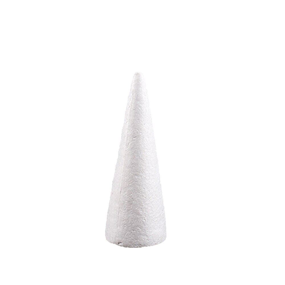 12pcs Handmade White Solid Foam Cone Children DIY ... – Grandado