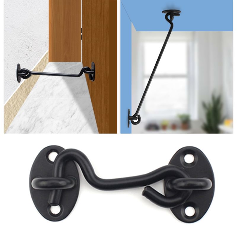 Black Stainless Steel Hook Durable Anti-corrosion ... – Vicedeal
