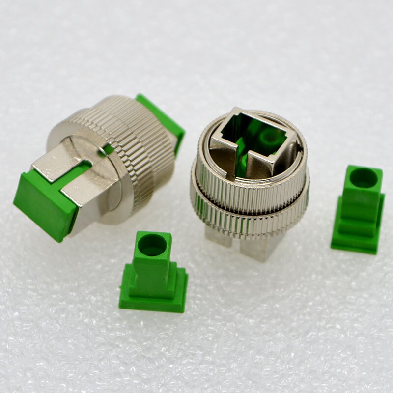 1PCS SC APC Single Mode Fiber Adapter Flange Conne... – Grandado