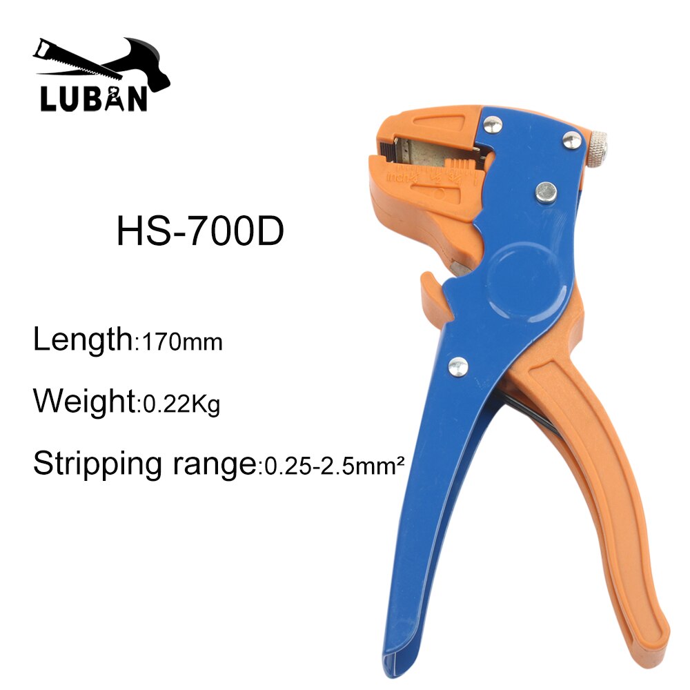 HS-D1 D4 D5 Cable Wire Stripper Cutter Crimper Aut... – Grandado